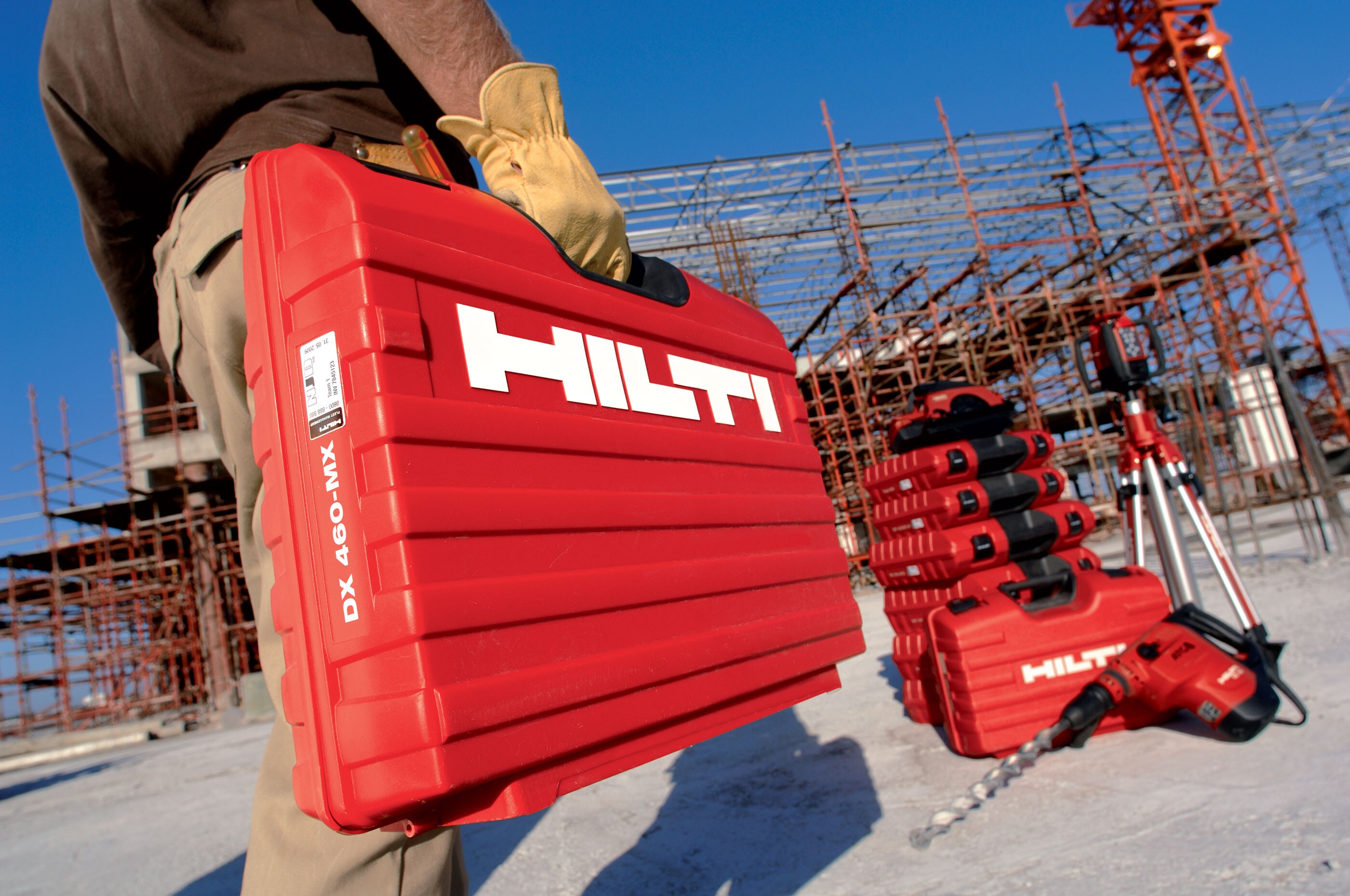 Pick-up of loan tools - Hilti Singapore