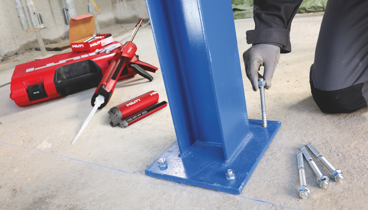 Structural Baseplate Solutions - Hilti Singapore